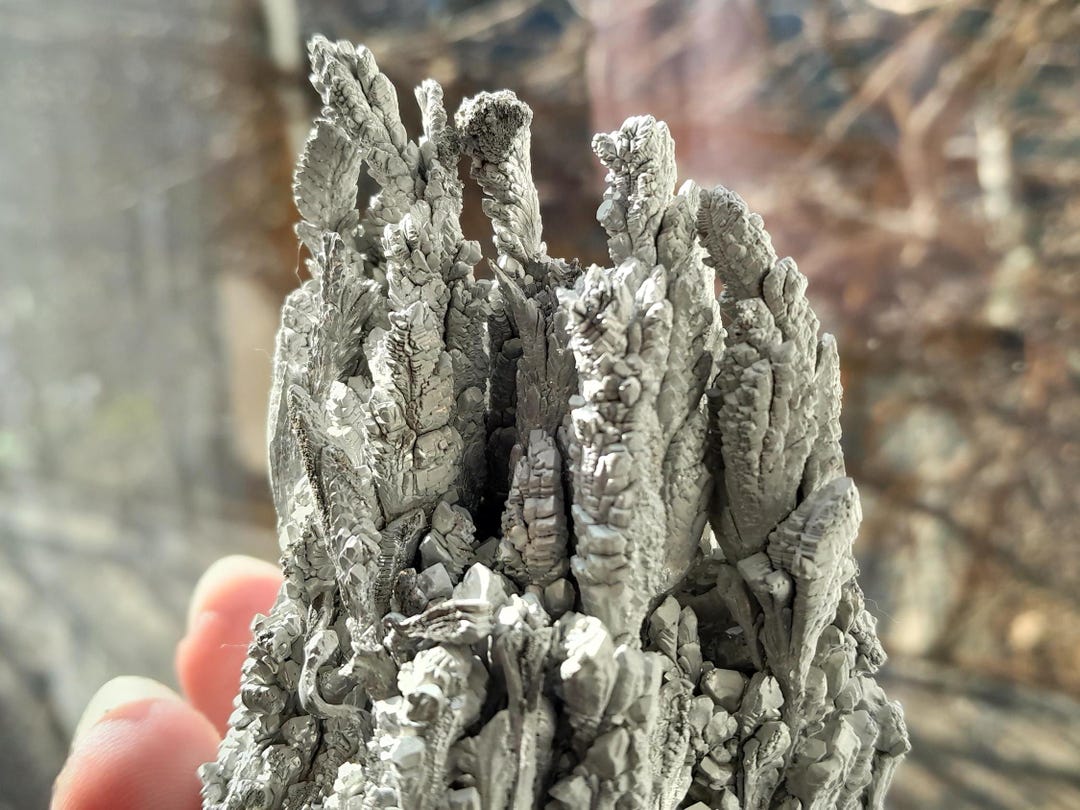 Magnesium Ore, Silver Magnesium Cluster, Raw Magnesium Specimen ...