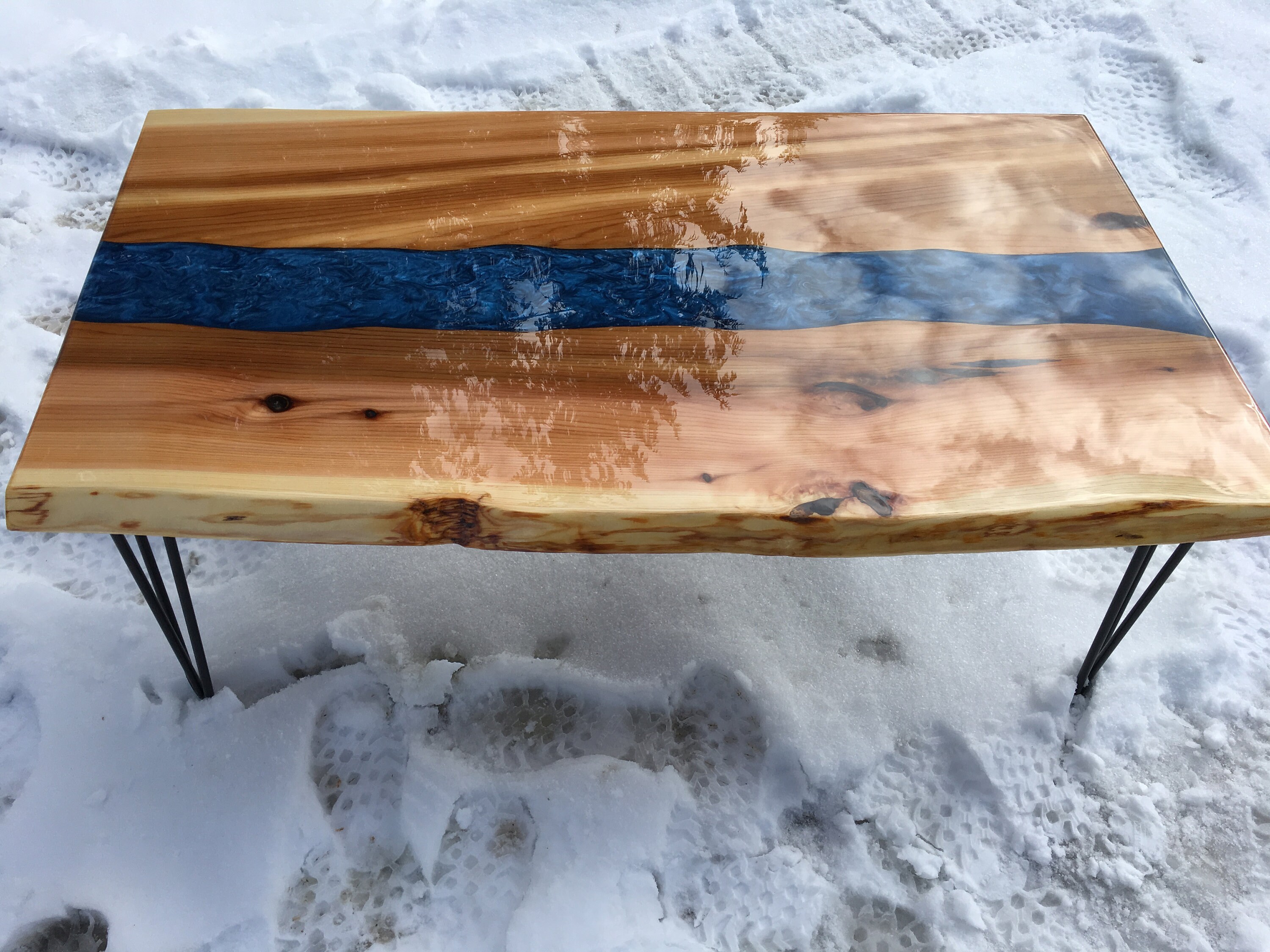 Resin River Table - Etsy