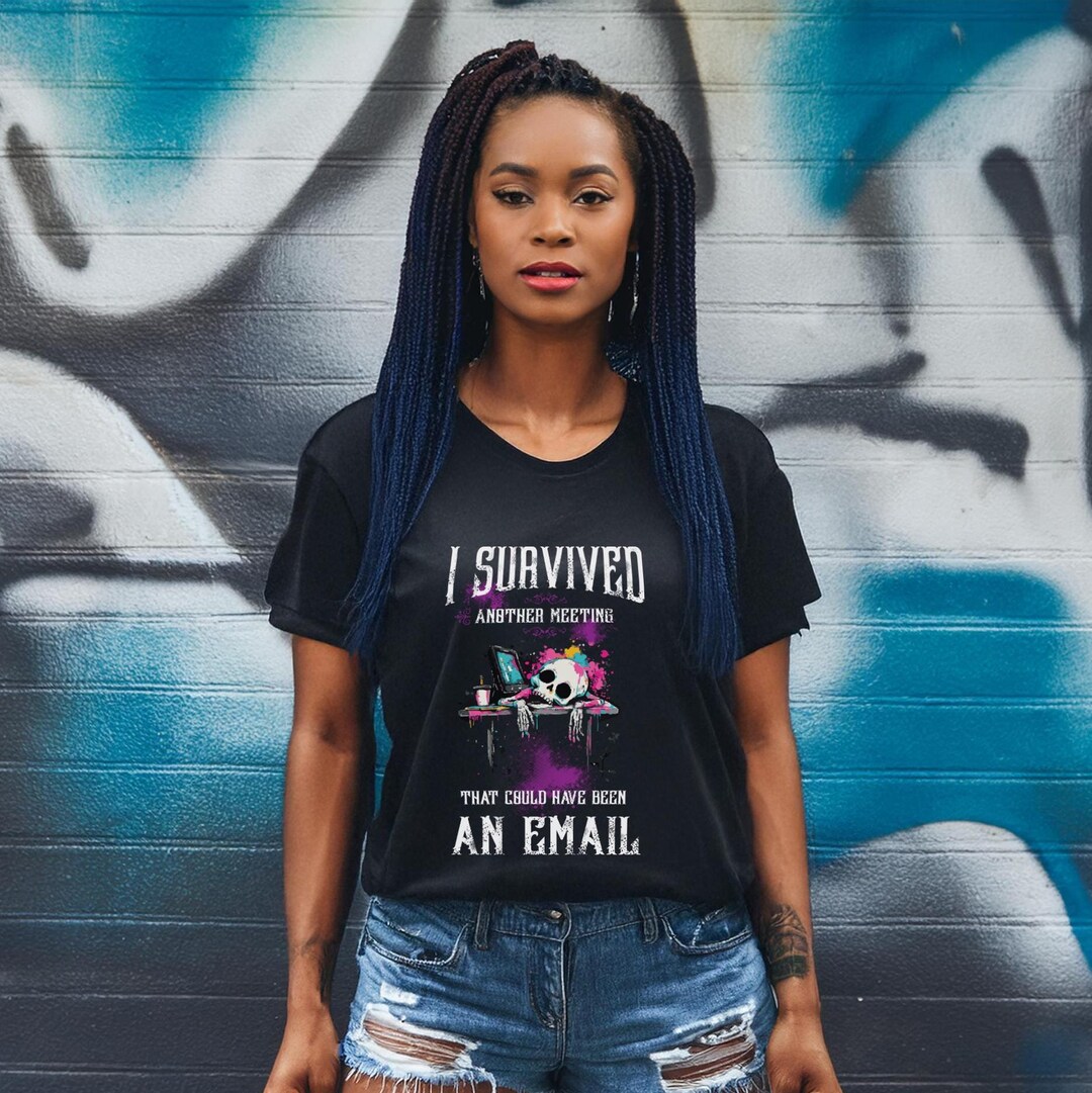 Goth Aesthetic, Funny Work T-shirt Office Humor Tee for Men & Women ...