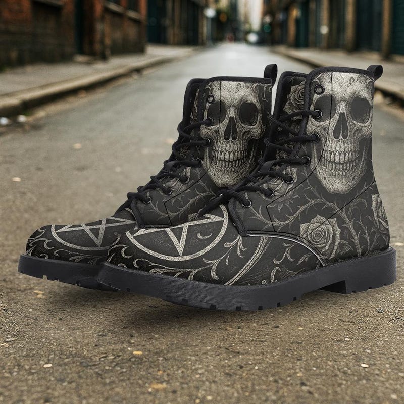 Emo Boots - Etsy