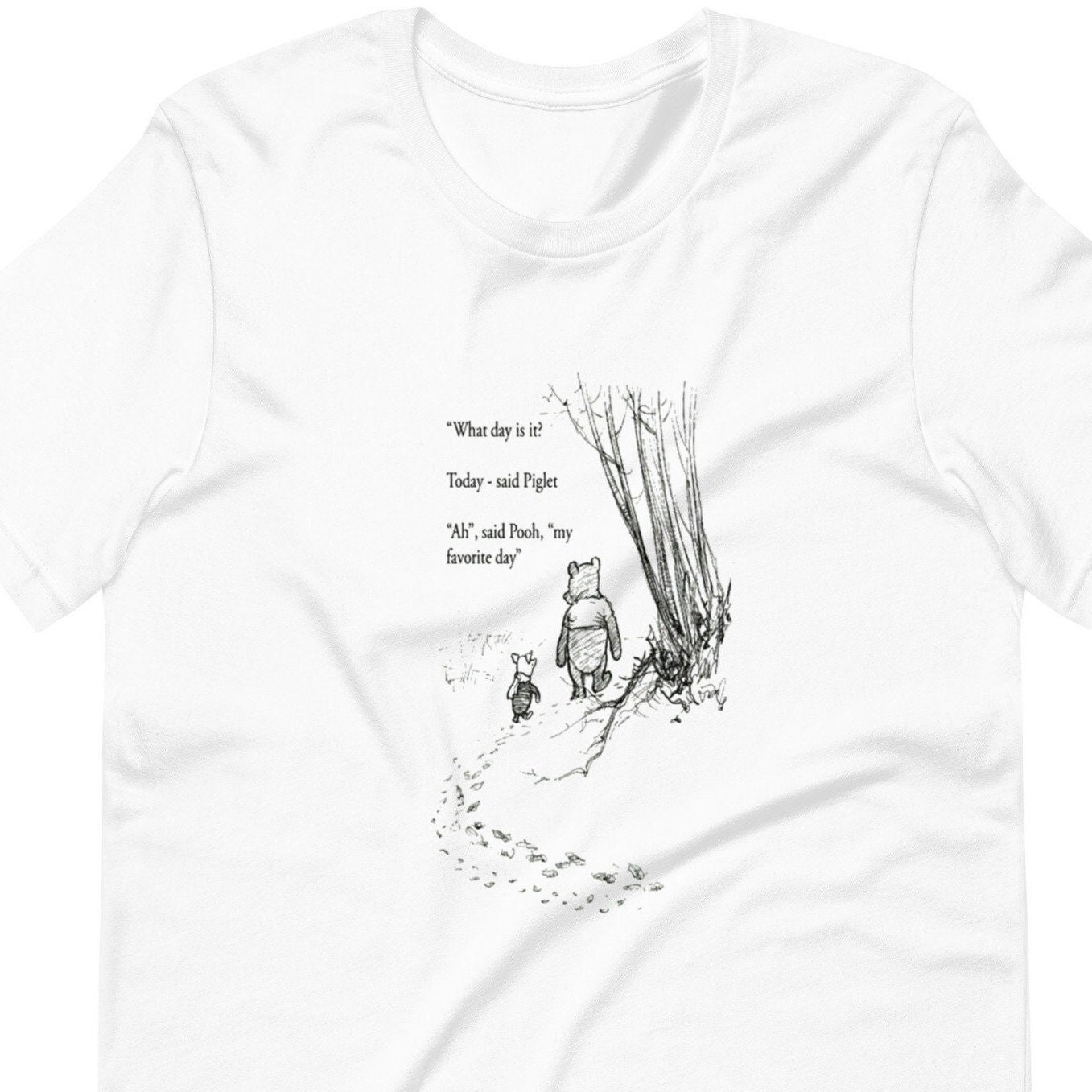 Winnie the Pooh Favorite Day Short-sleeve Unisex T-shirt - Etsy