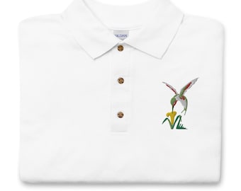 Embroidered Hummingbird Shirt - Etsy