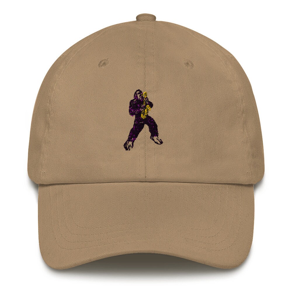 Bigfoot Sax Player Dad Hat Embroidered Sasquatch Music - Etsy UK