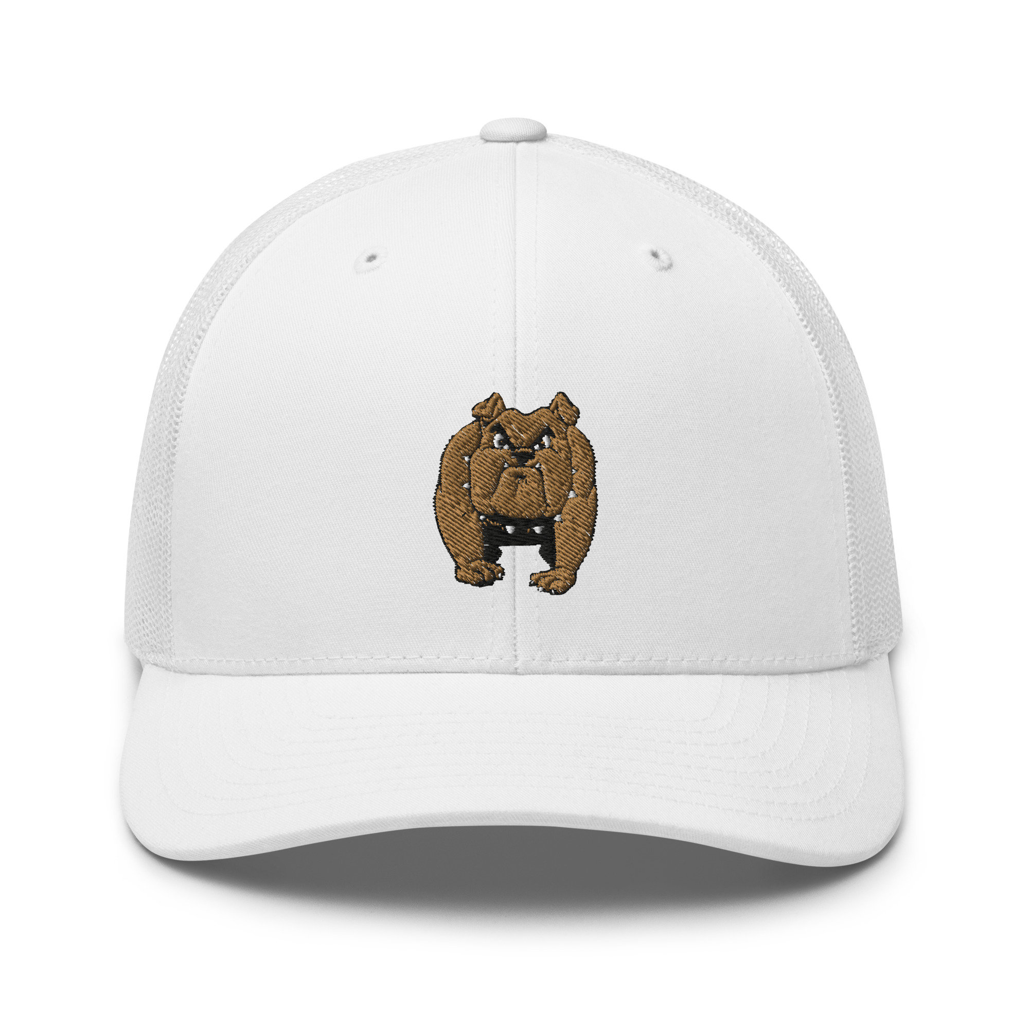 Tough Bulldog Embroidered Trucker Cap, Pitt Bull, English Bulldog, Junk ...