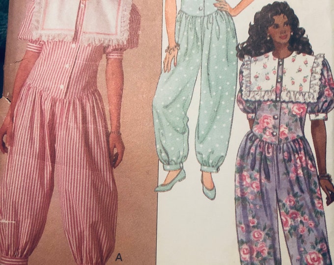 Butterick 5353 Jumpsuit Pattern Misses Sz 6 8 10 Cut - Etsy