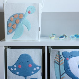 SPOTTED STINGRAY Kids Toys Storage Box Perfect for Seaworld - Etsy