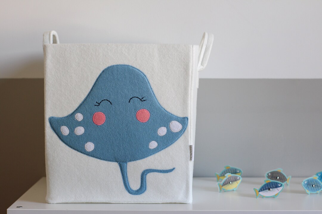 SPOTTED STINGRAY Kids Toys Storage Box Perfect for Seaworld - Etsy