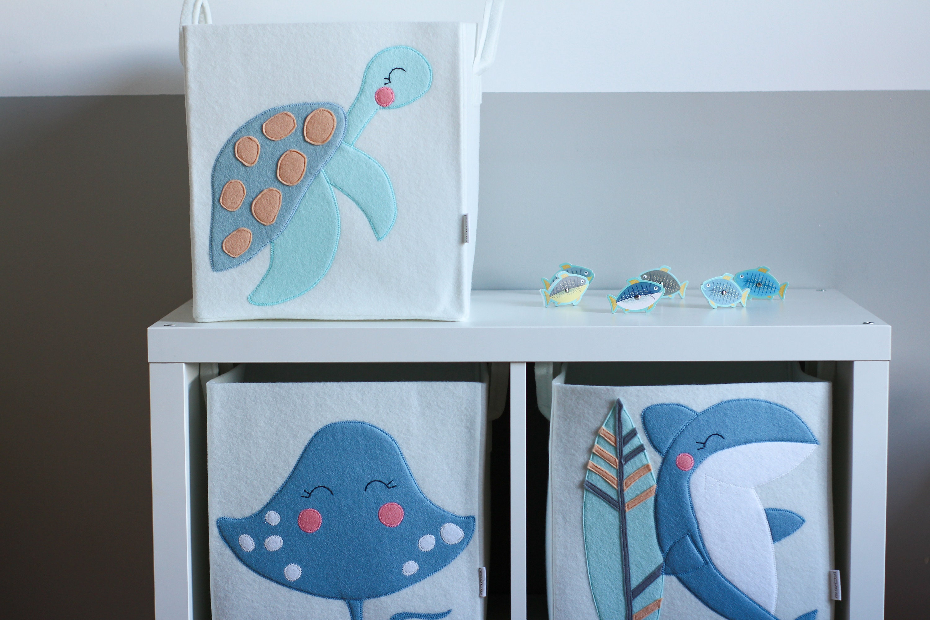 TURTLE Kids Toys Storage Box Perfect for Seaworld Nursery - Etsy