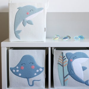 SPOTTED STINGRAY Kids Toys Storage Box Perfect for Seaworld - Etsy