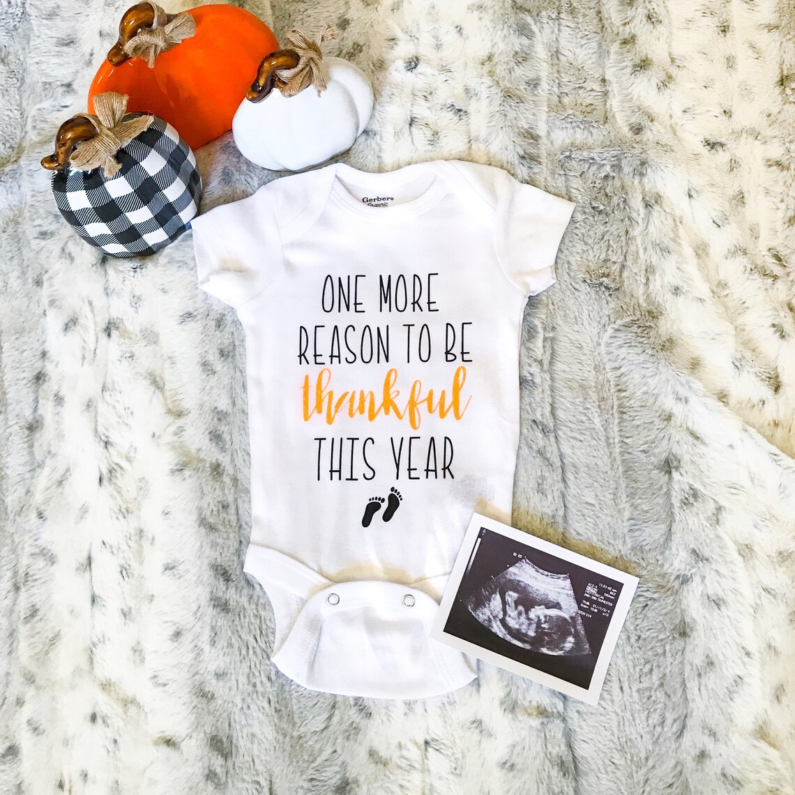 Thanksgiving Baby Announcement - Etsy