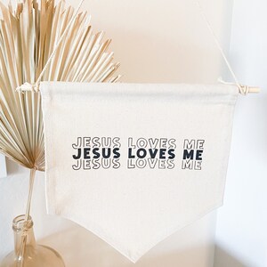 Jesus Canvas Banner - Etsy