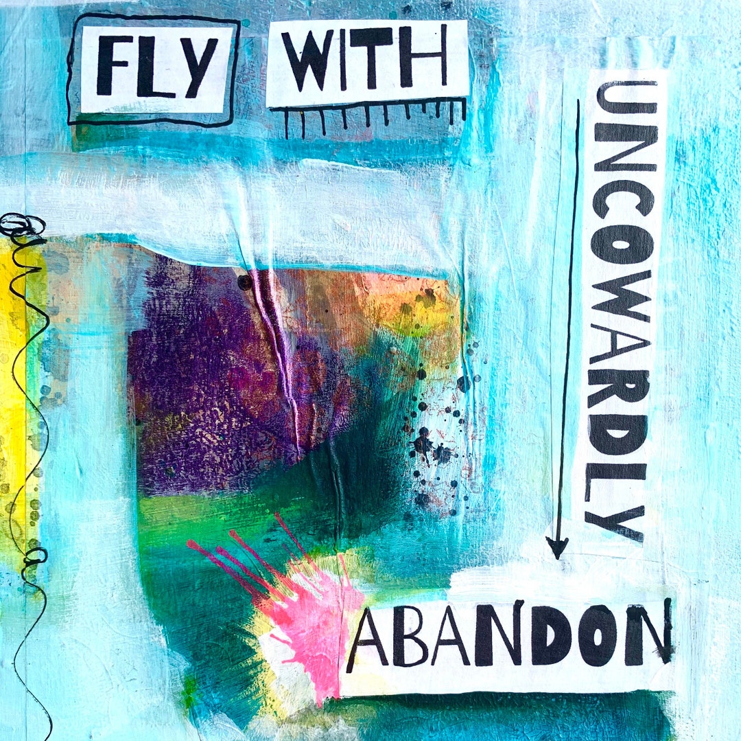 Painted Poems-collaboration Art With Poet Kaye Lenox-original, Mixed ...