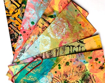 Hand Painted Papers - Etsy
