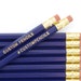 Blue Custom Pencils 10 Personalized Pencils Name Pencils - Etsy