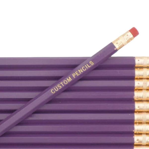 Purple Pencils - Etsy