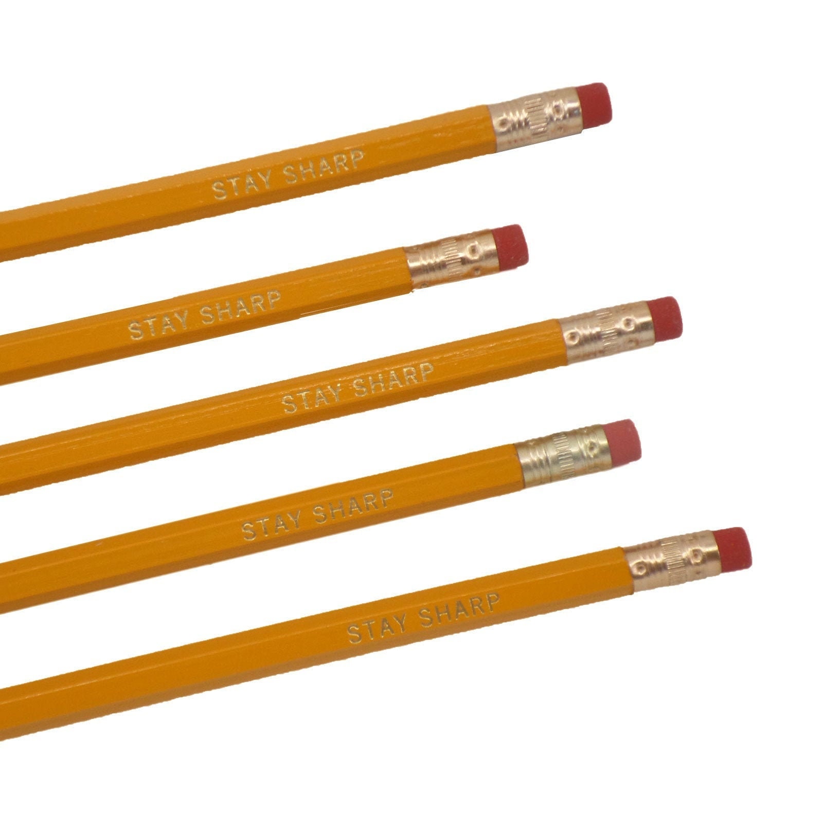 Stay Sharp Motivational Gift Pencil Set Inspirational | Etsy
