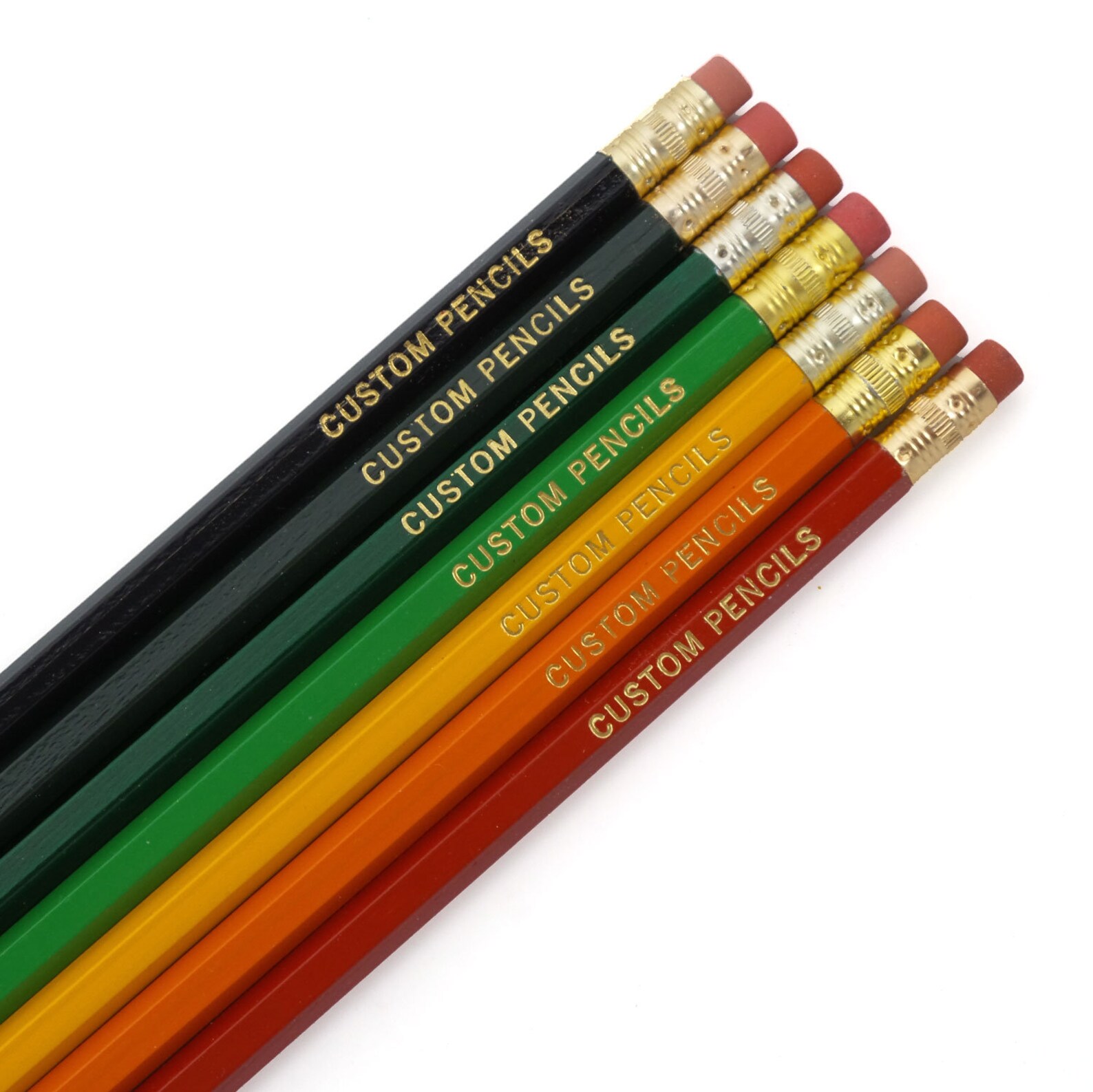 Personalized Pencil Set Custom Pencils Engraved Pencil Foil - Etsy