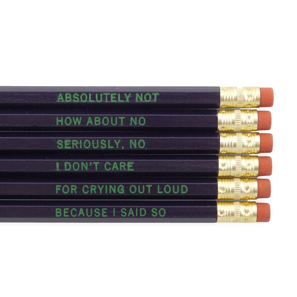 Funny Pencils - Etsy