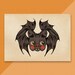 Halloween Kewpie Bat Postcard, Halloween Kewpie, Spooky Cute Postcard ...