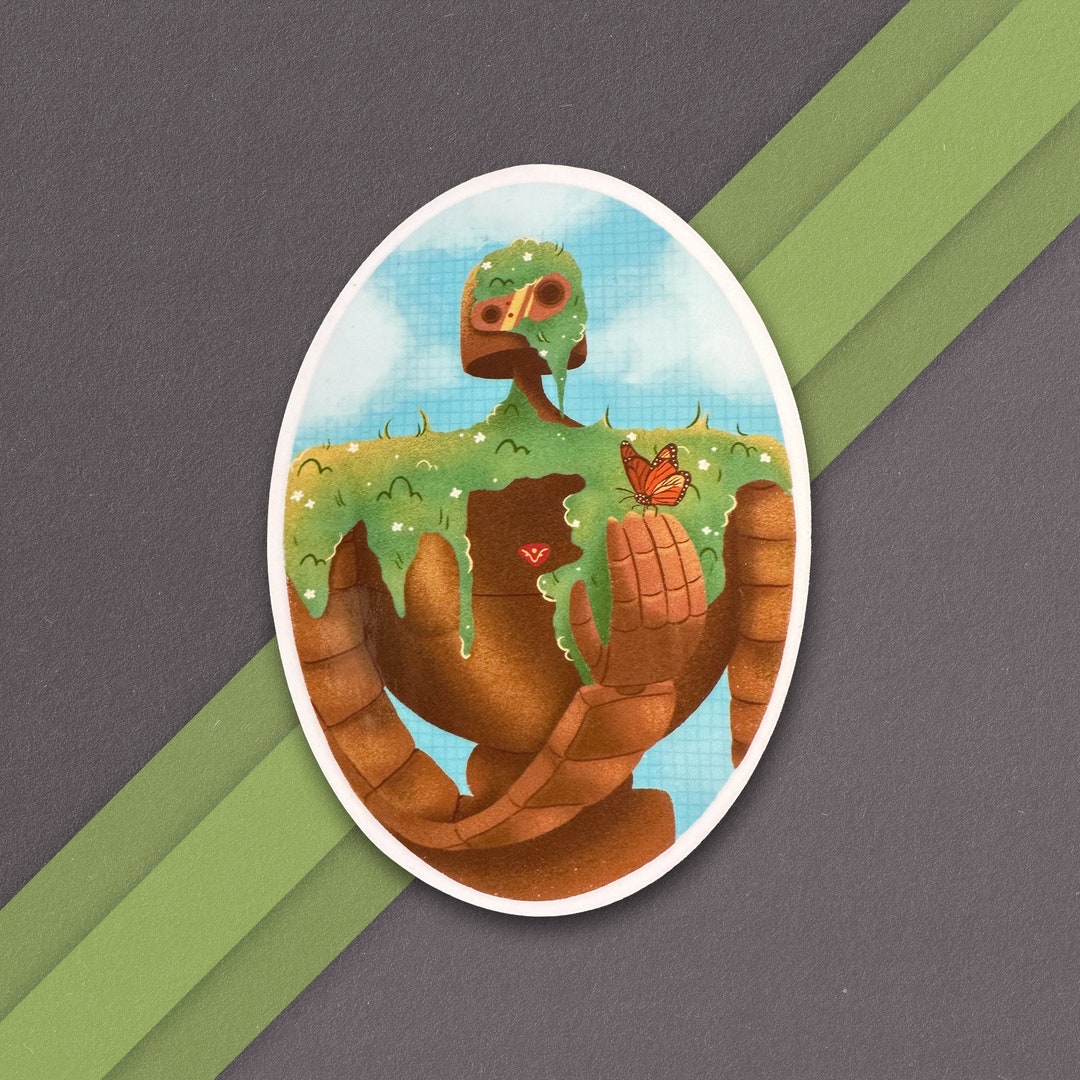 Laputian Robot Trooper Sticker Anime Stickers Japanese Anime - Etsy