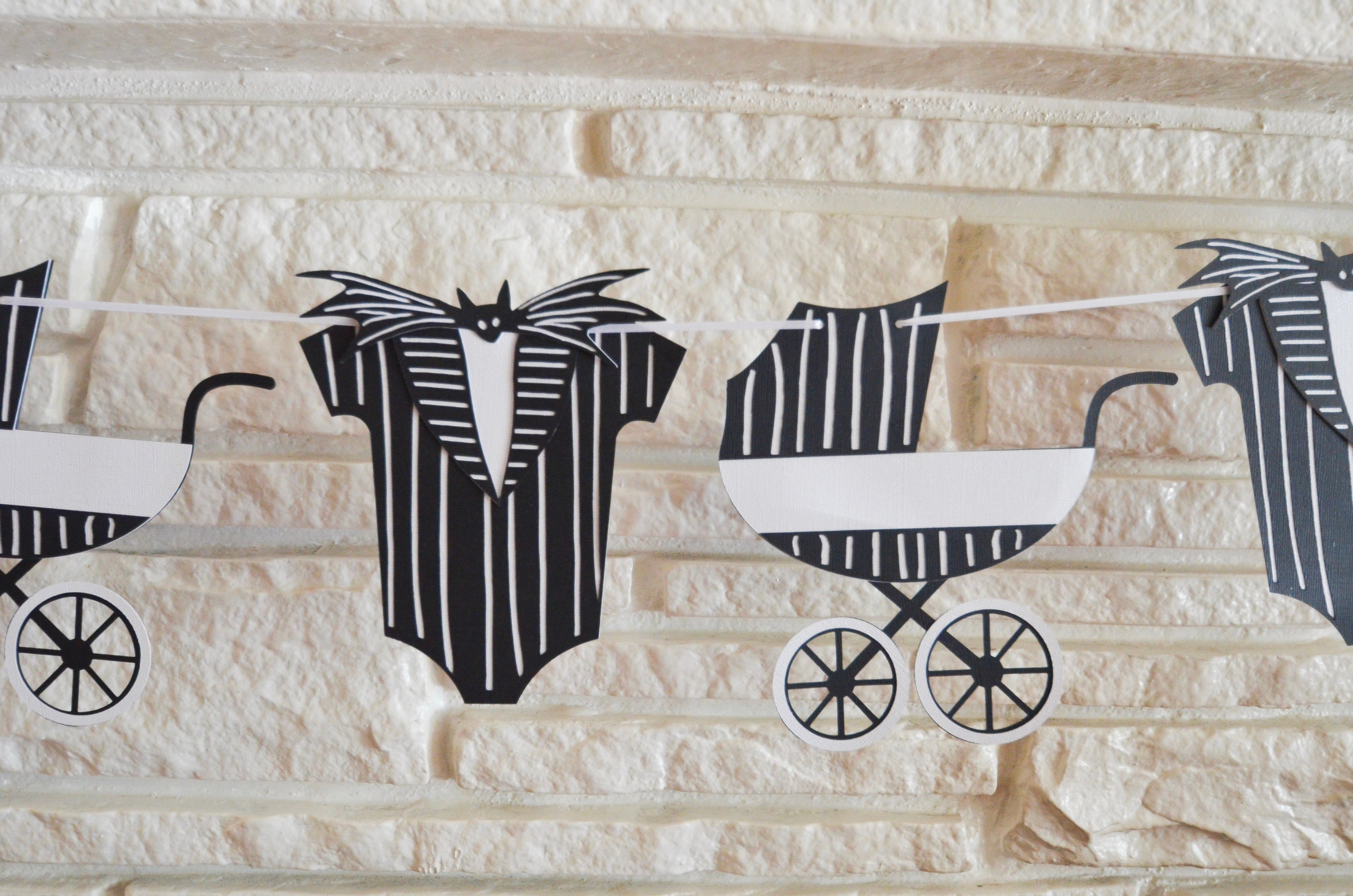 Nightmare Before Christmas Baby Shower Banner NBC Banner | Etsy