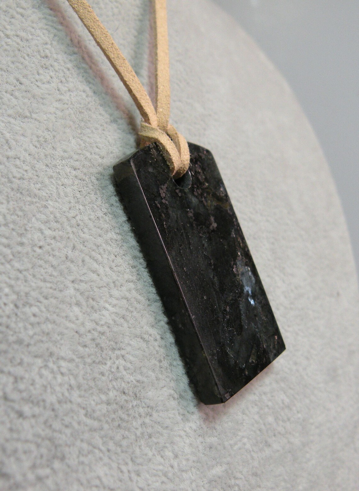 Black Labradorite Pendant - Etsy