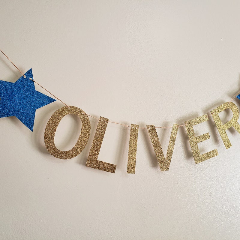 Baby Name Banner - Etsy