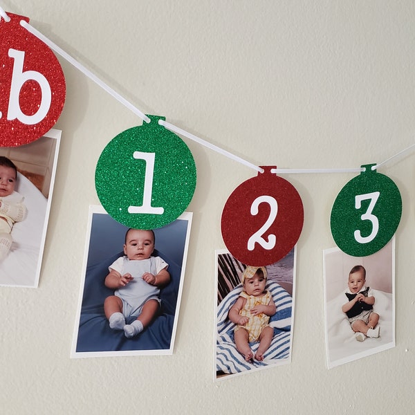 12 Month Banner - Etsy
