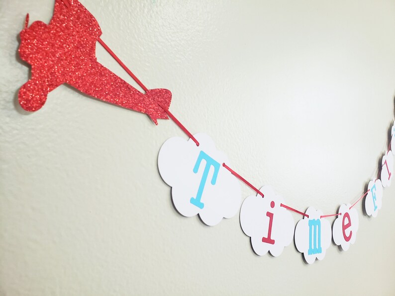 Time flies banner time flies first birthday decorations | Etsy