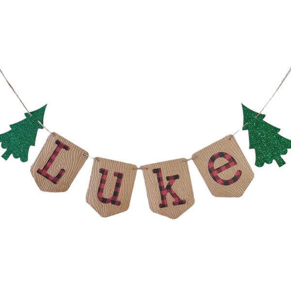 Lumberjack Banner - Etsy