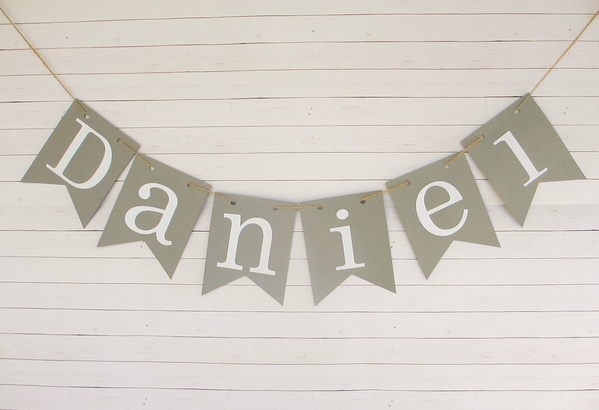 Custom name banner baby shower name banner birthday custom | Etsy