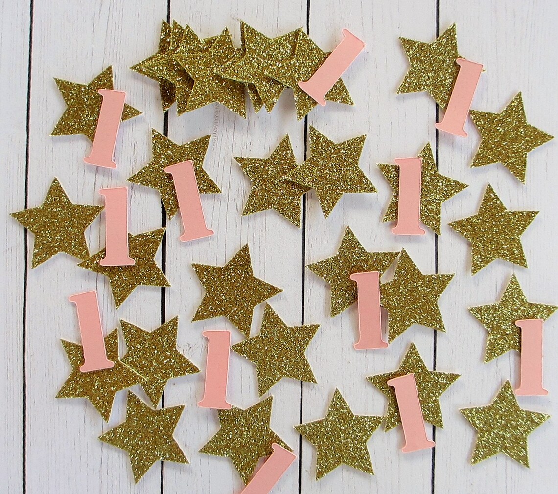 Twinkle Twinkle Little Star Confetti First Birthday Confetti | Etsy