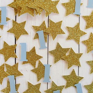 Twinkle Twinkle Little Star Confetti, First Birthday Confetti, Table ...