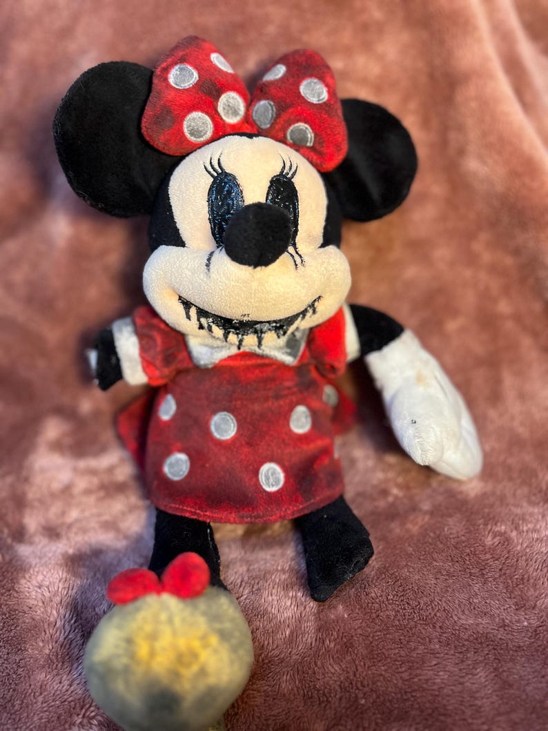 Creepy Minnie - Creepy Teddy Bear, Creepy Plush, Creepy Doll, Horror ...
