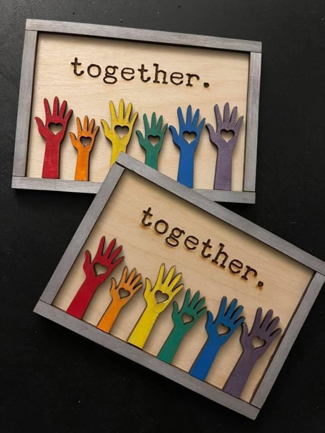 Together Pride Sign, Unity Sign - Etsy