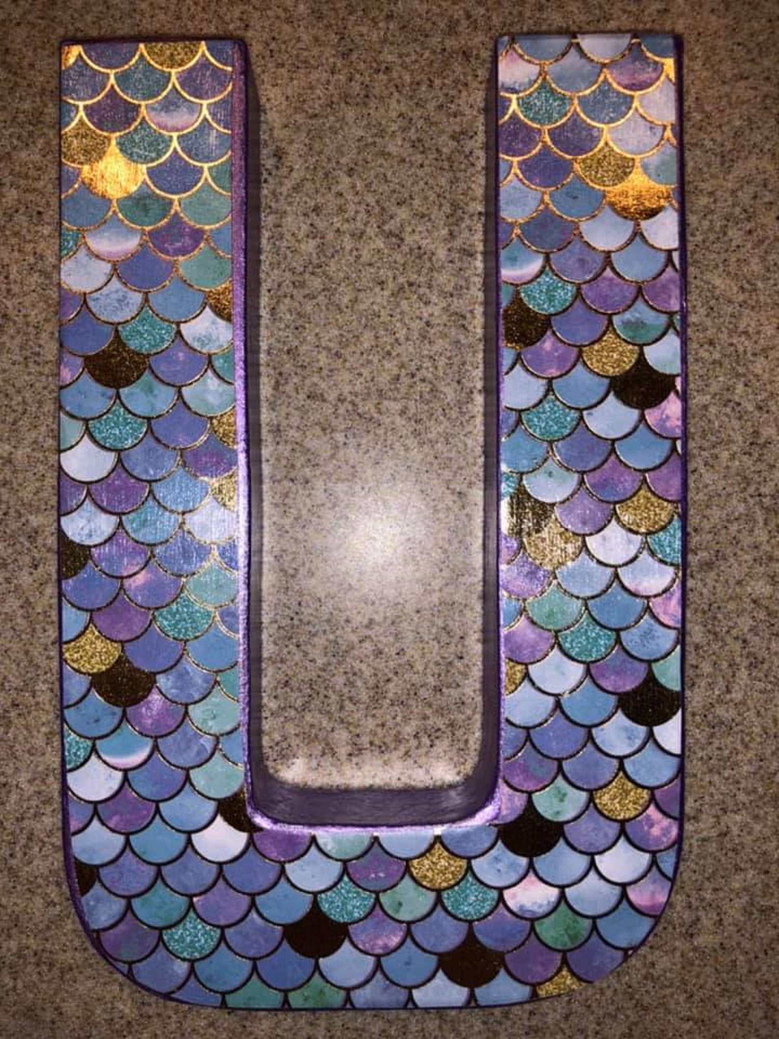 Mermaid Letters - Etsy