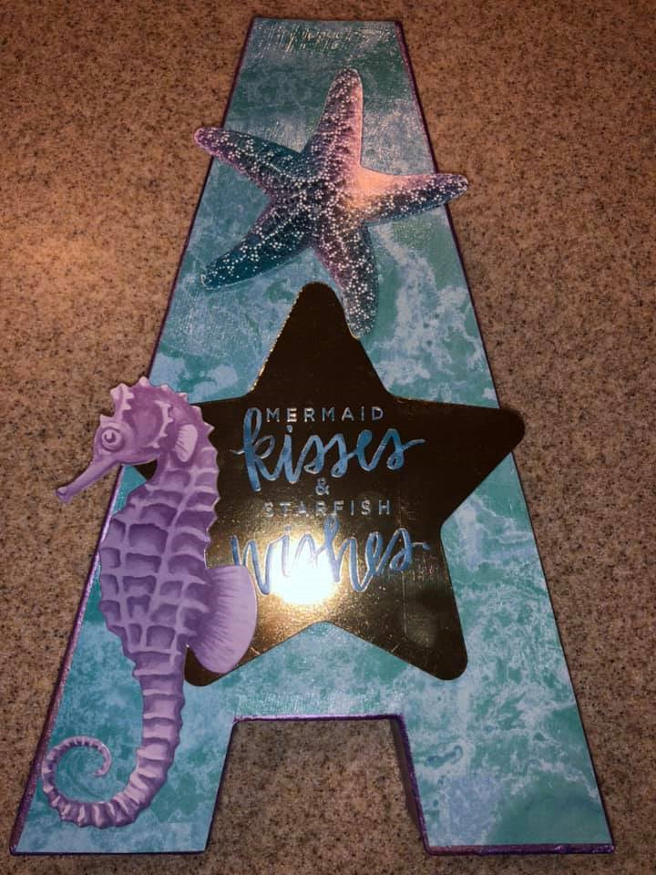 Mermaid Letters | Etsy