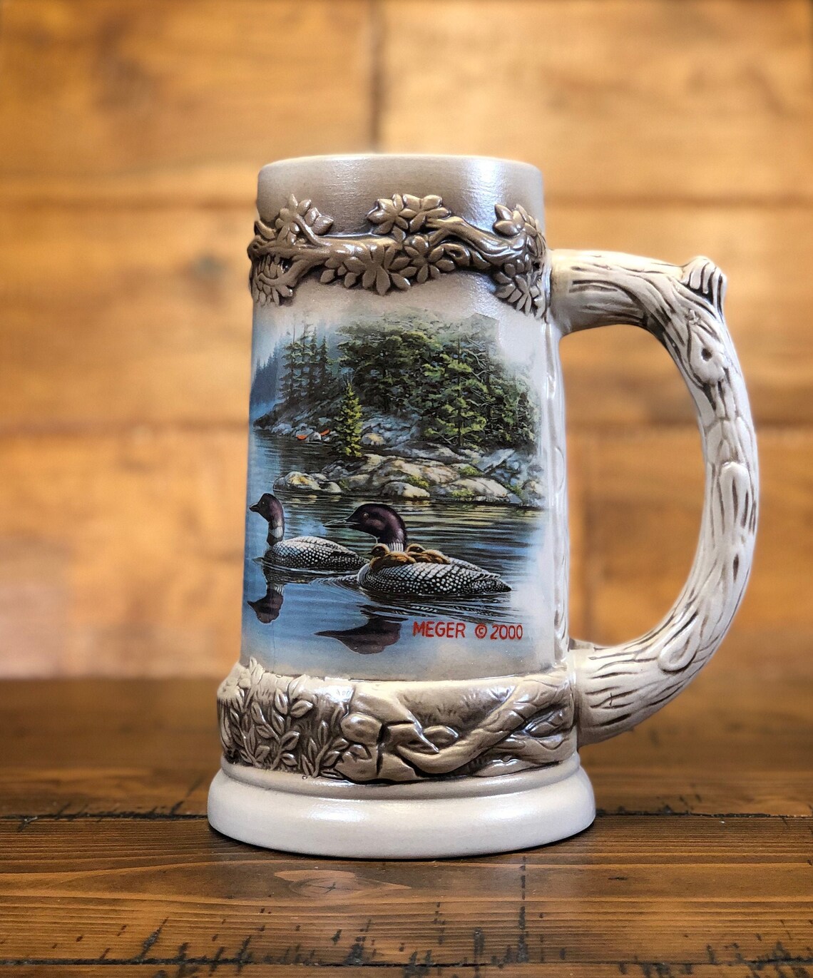 Canadian Loon Beer Mug James A. Meger Art Loon Beer Mug | Etsy