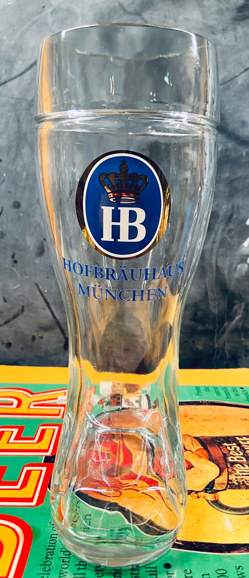 Hofbrauhaus German Beer Boot Half Liter - Etsy