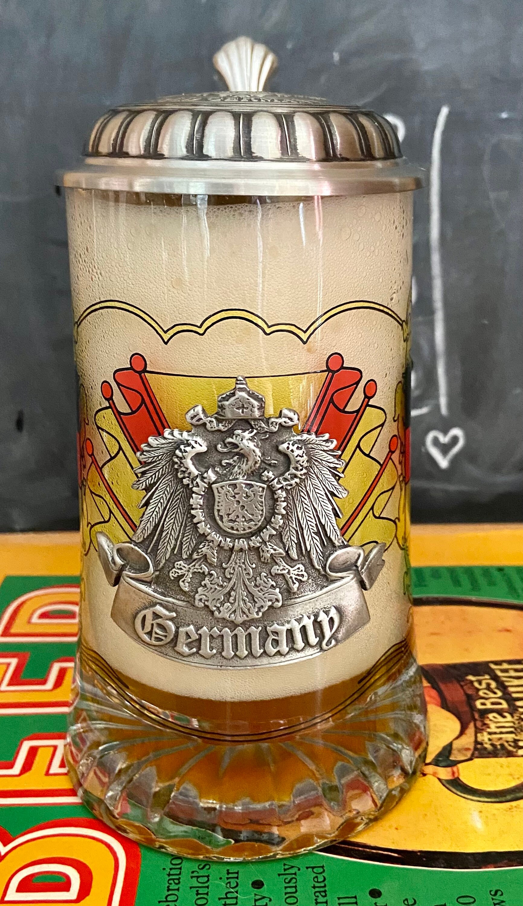 German Heritage Beer Stein Germany Coat of Arms Stein - Etsy
