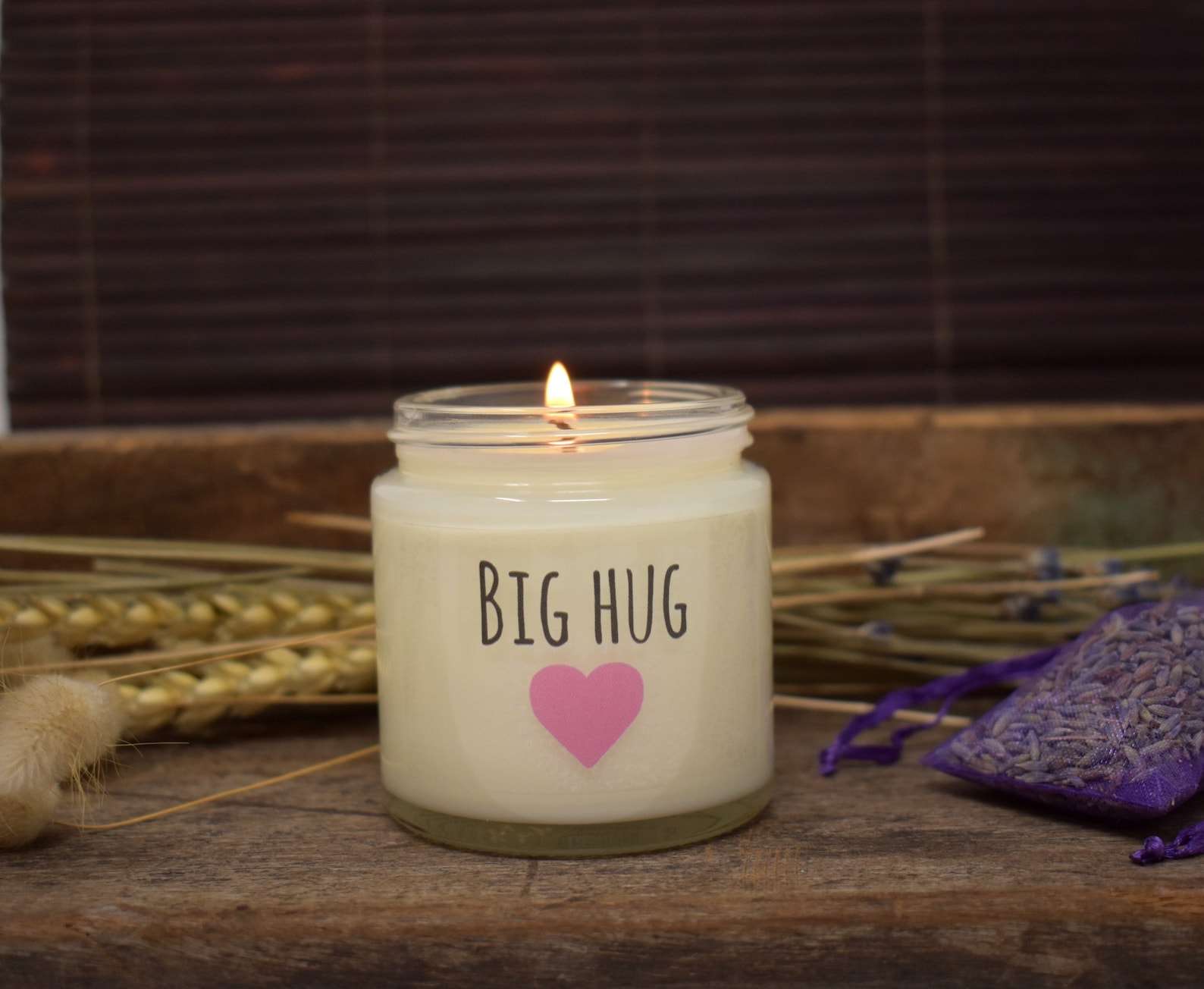 BIG HUG Candle Thinking of You Candle Thinking of You Gift - Etsy UK