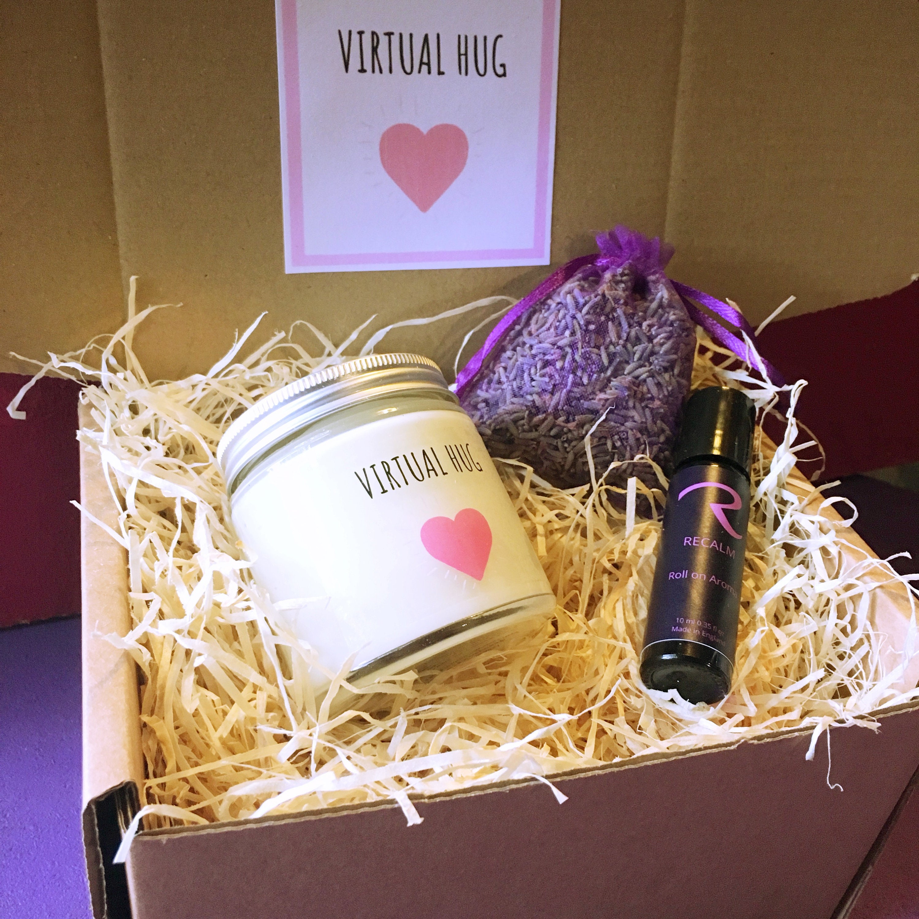 Virtual Hug Gift Set RELAXATION GIFT Gift for Her Thinking - Etsy UK