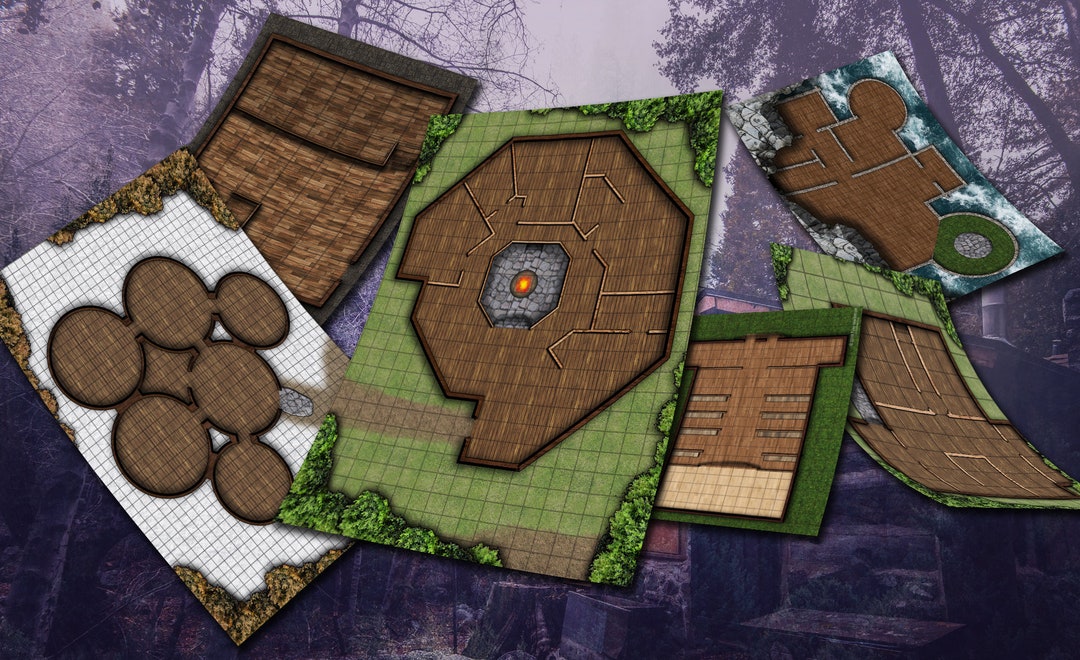 15 Building Battle Maps for Dungeons and Dragons, Pathfinder, and Other ...