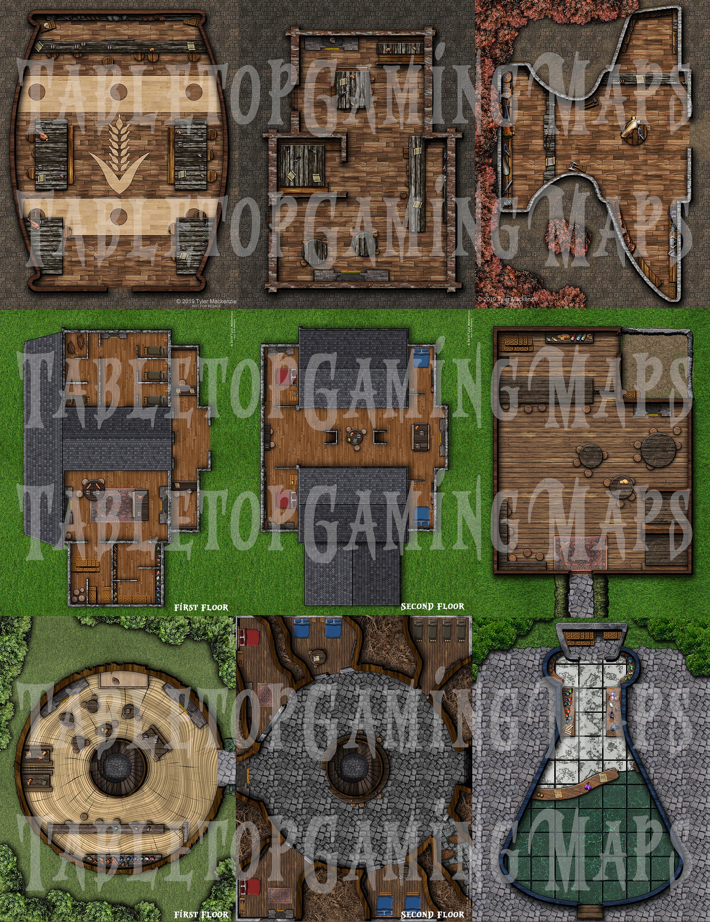85 TTRPG Battle Maps • Dungeons & Dragons • Pathfinder • Daggerheart ...