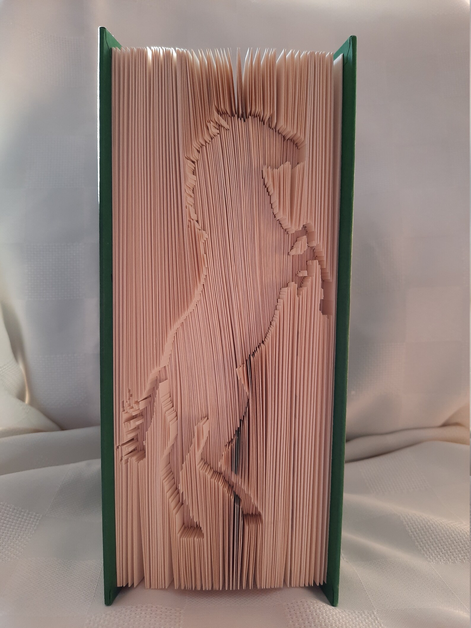Book Folding Pattern - Rearing Horse - 190 Folds - 380 Pages - Innie ...