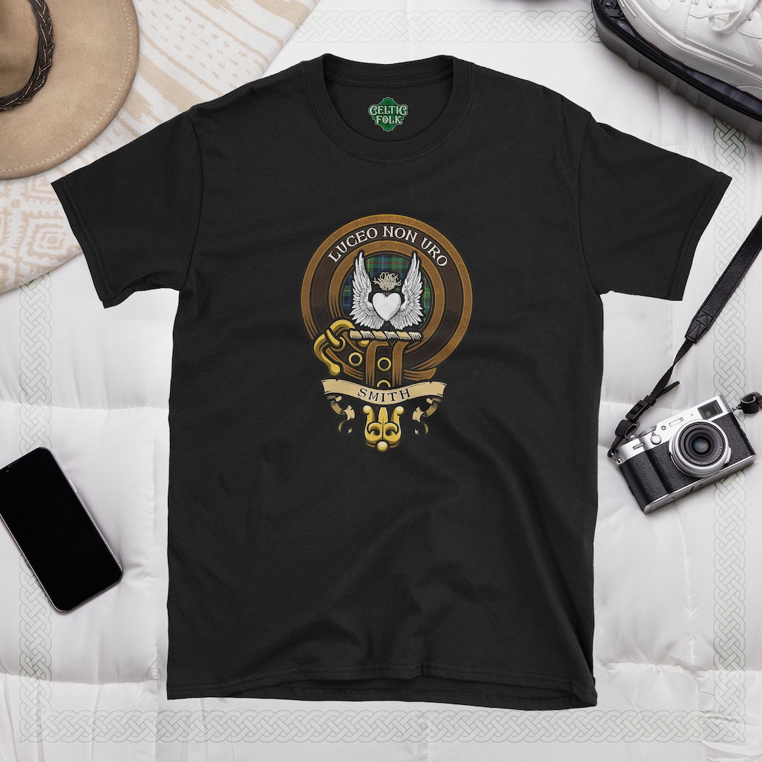 Clan Smith Scottish Heritage Shirt – Family Crest & Tartan - Etsy