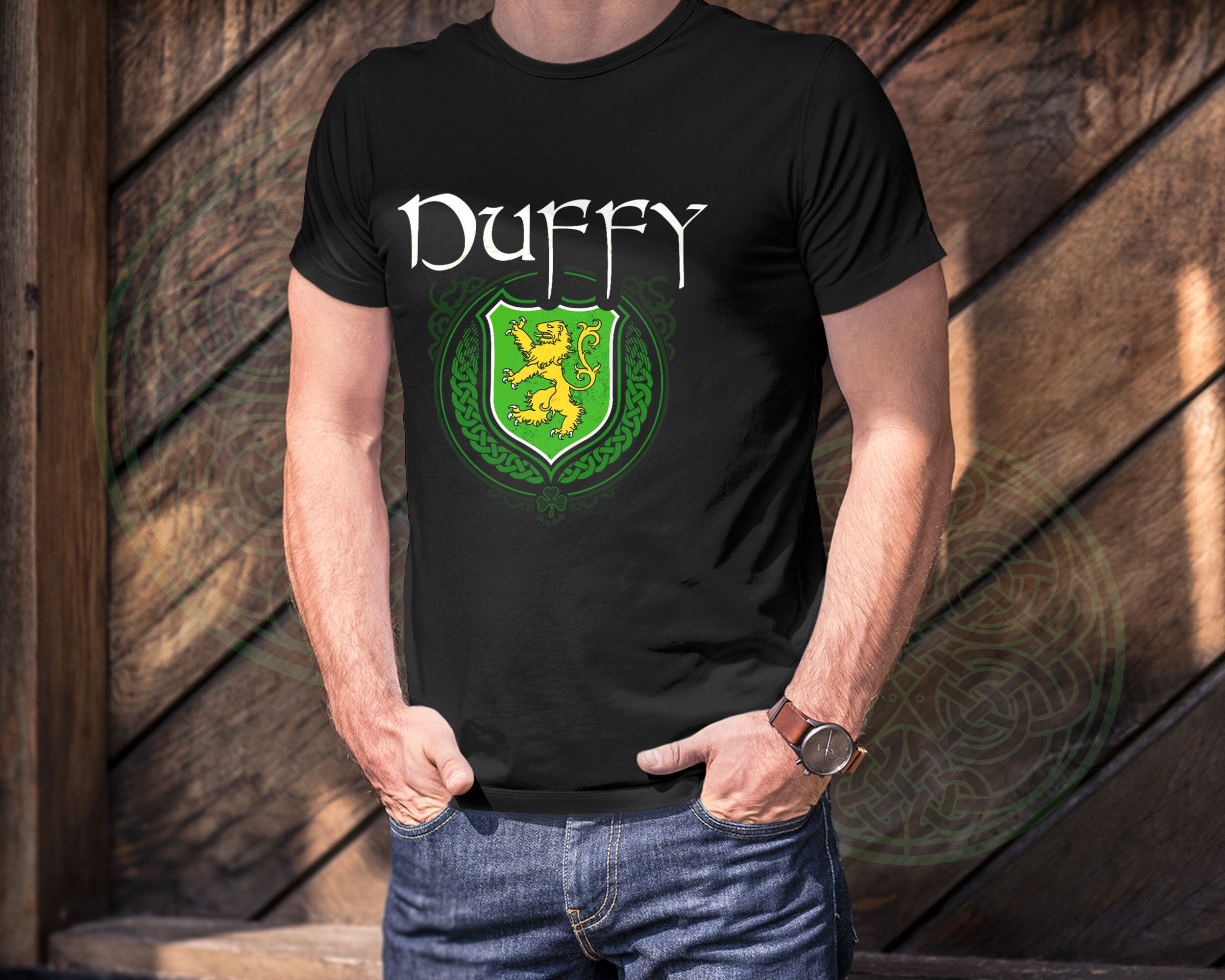 Duffy Family Irish Unisex T Shirt Duffy Family Crest Duffy - Etsy