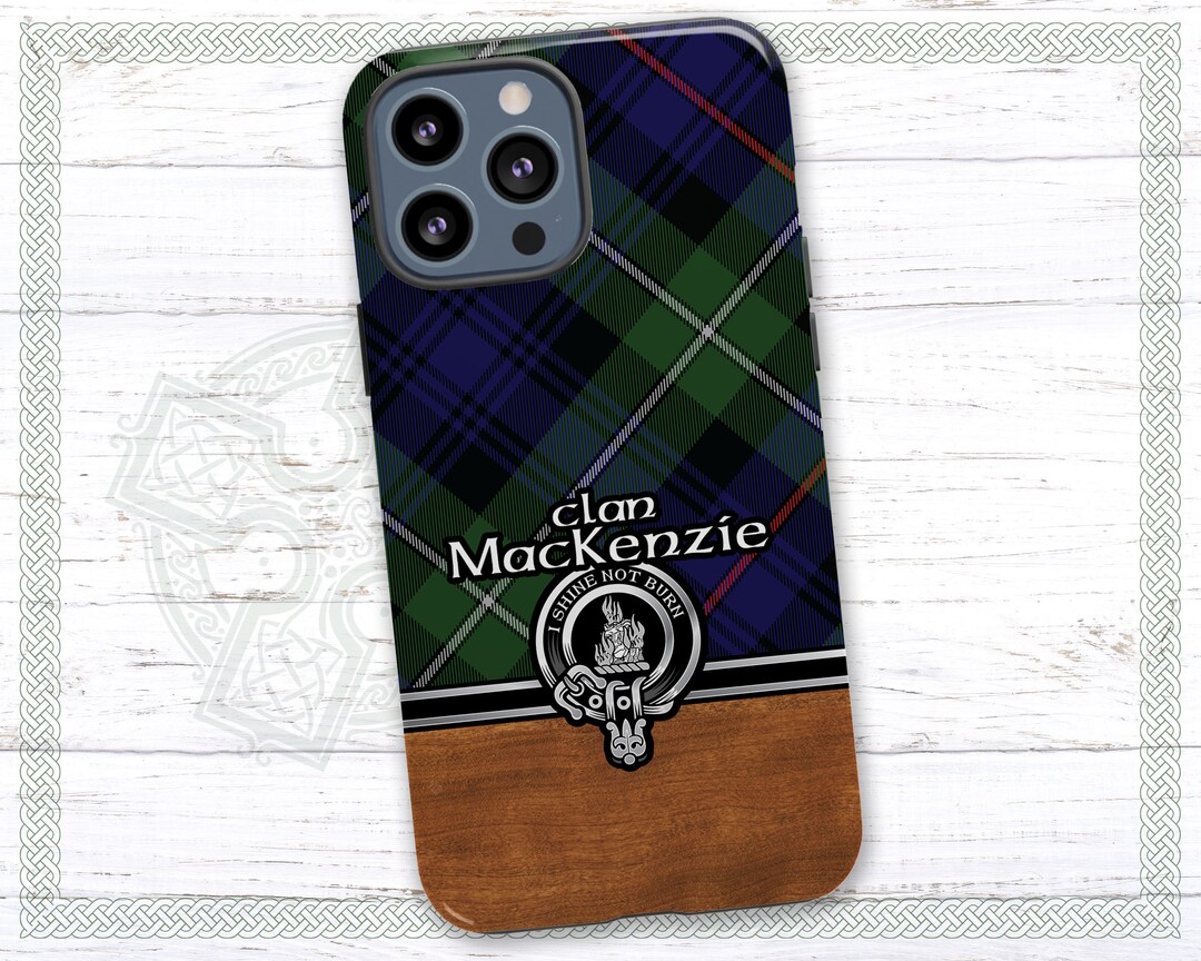 Clan Mackenzie Scottish Tartan Glossy Case for iPhone | Samsung Galaxy ...