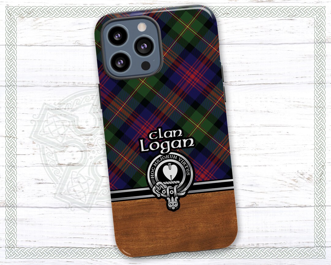 Clan Logan Scottish Tartan Phone Case | Highland Games Heritage - Etsy
