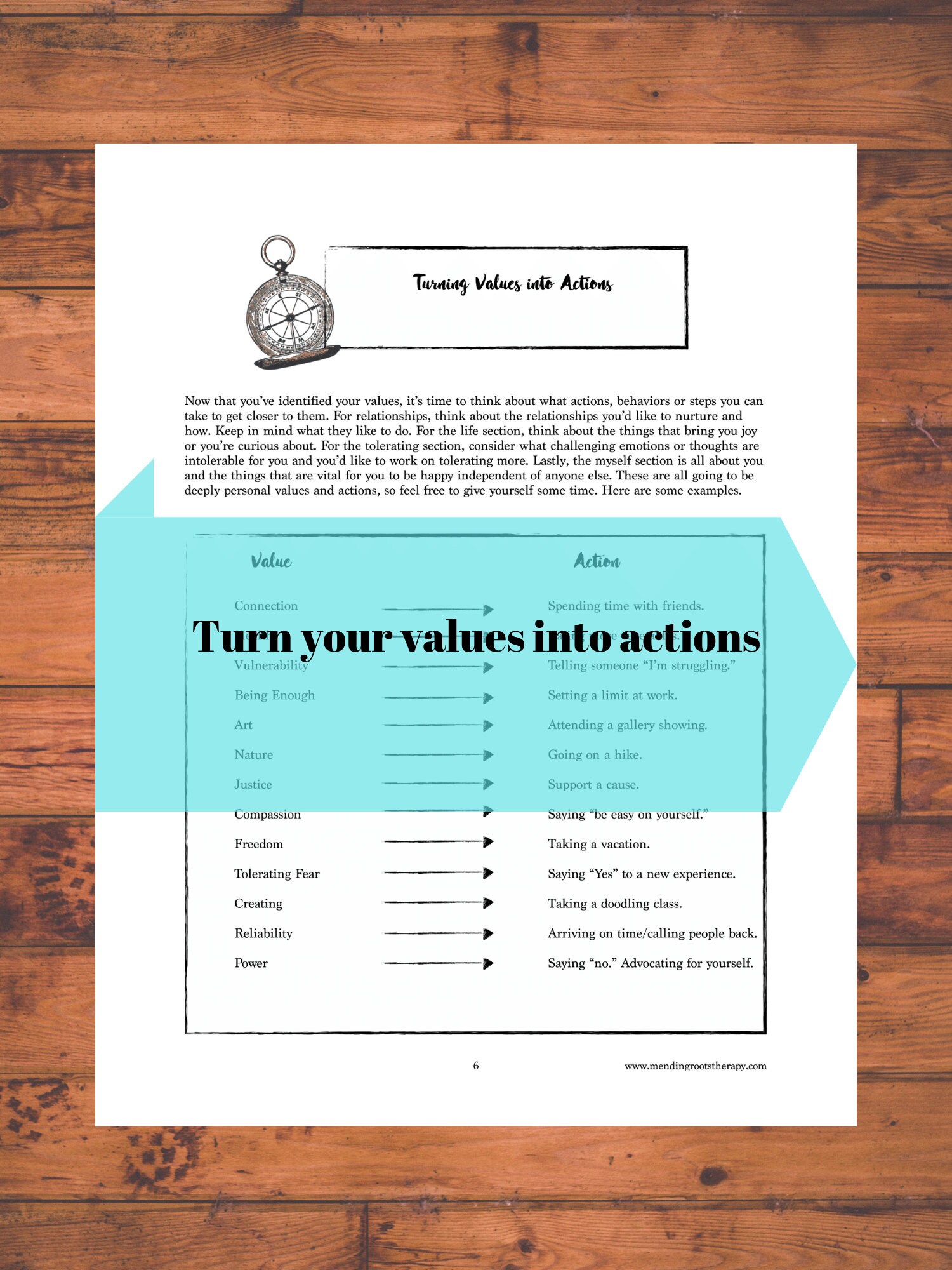 Life Goal Planner Valued Living Printable Planner US - Etsy